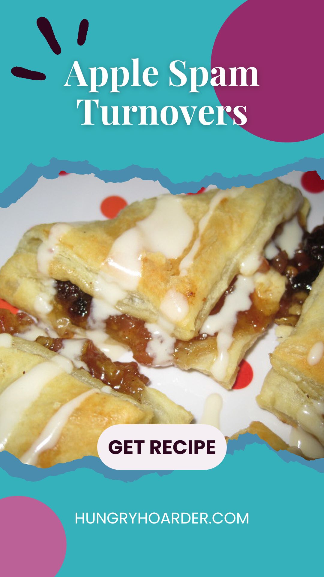 Apple SPAM Turnovers Recipe - Hungry Hoarder